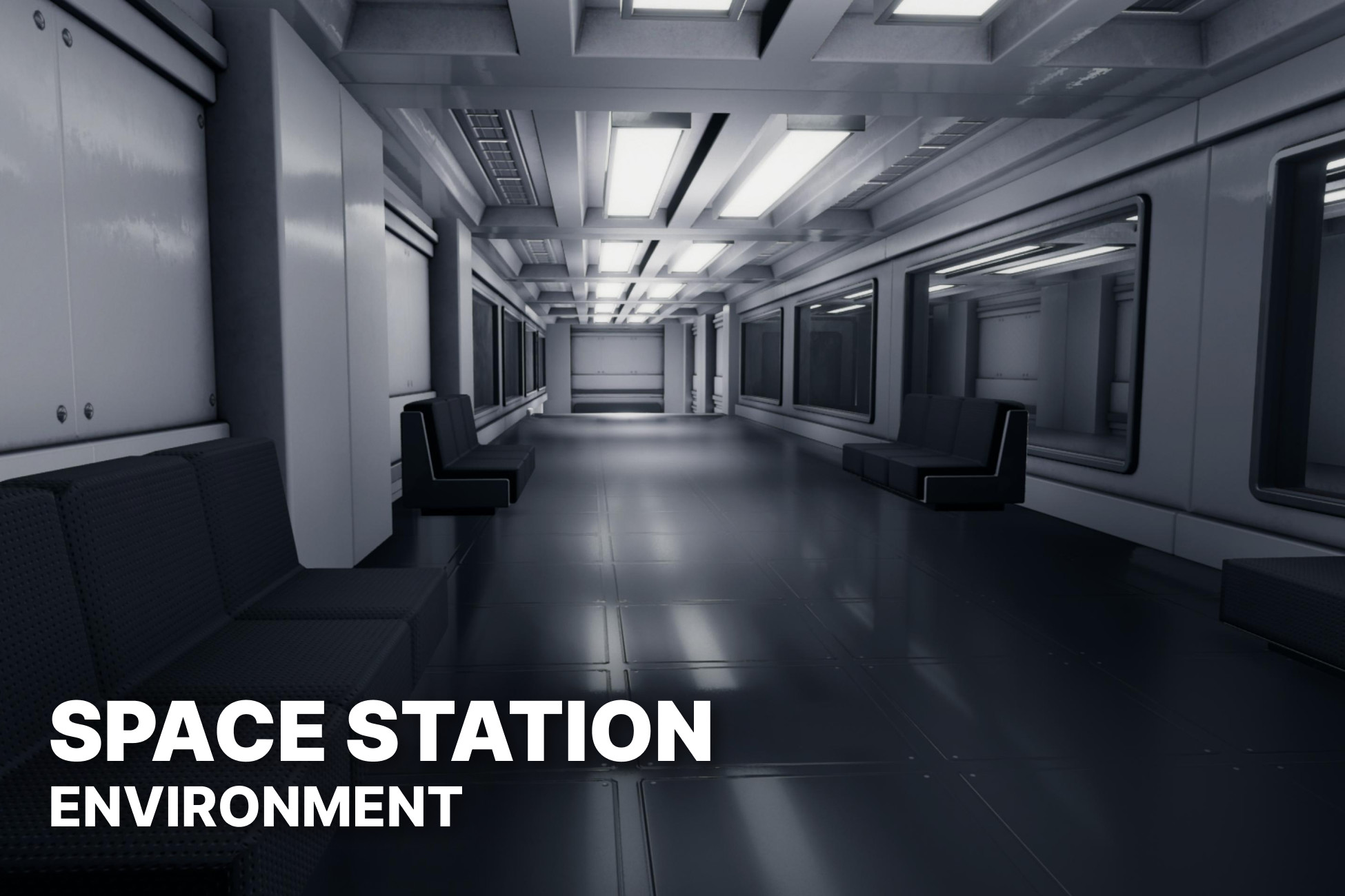 Space Station - Modular Scifi Environment | 3D Sci-Fi | Unity Asset Store