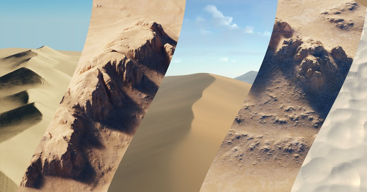 StampIT! Collection - Theme: DESERT | Terrain | Unity Asset Store