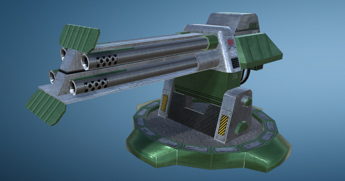 Sentry Gun 3 | 3D Guns | Unity Asset Store