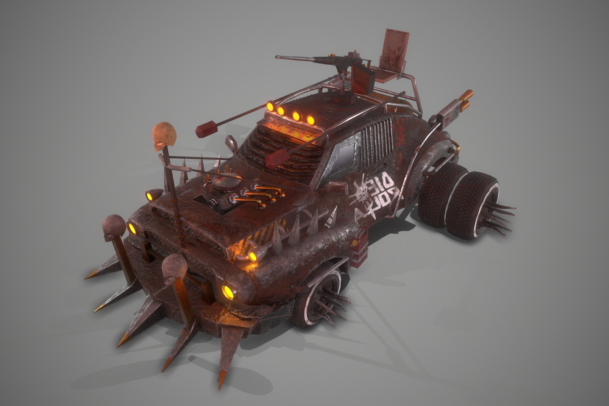 Battle Car 04 | 3D Vehicles | Unity Asset Store
