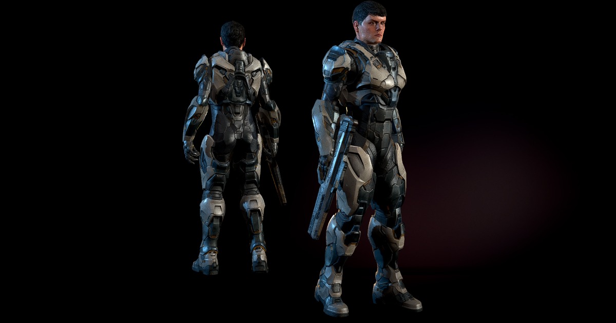 Sci-Fi_Soldier_05 | Characters | Unity Asset Store