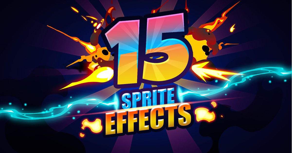 15 Sprite Effects | 2D Textures & Materials | Unity Asset Store