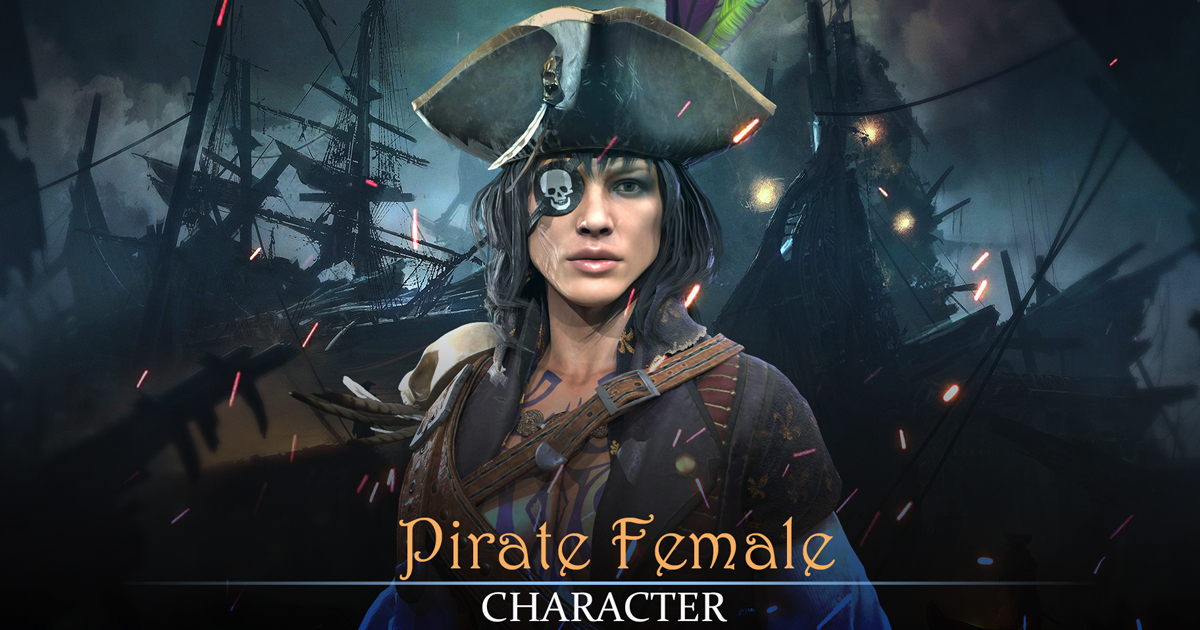 Pirate (Female) | Characters | Unity Asset Store