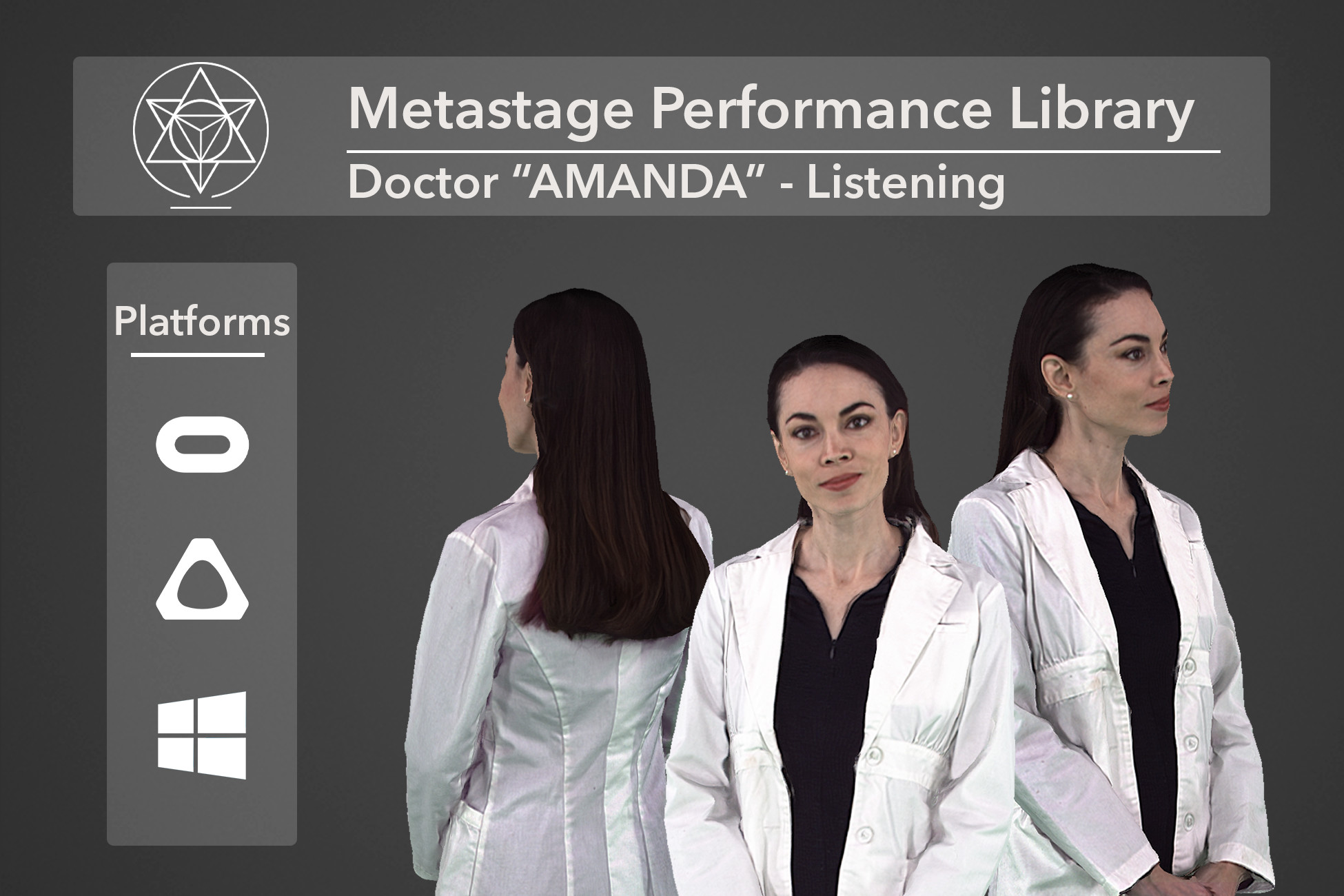 Doctor "AMANDA" - Listening | 角色 | Unity Asset Store