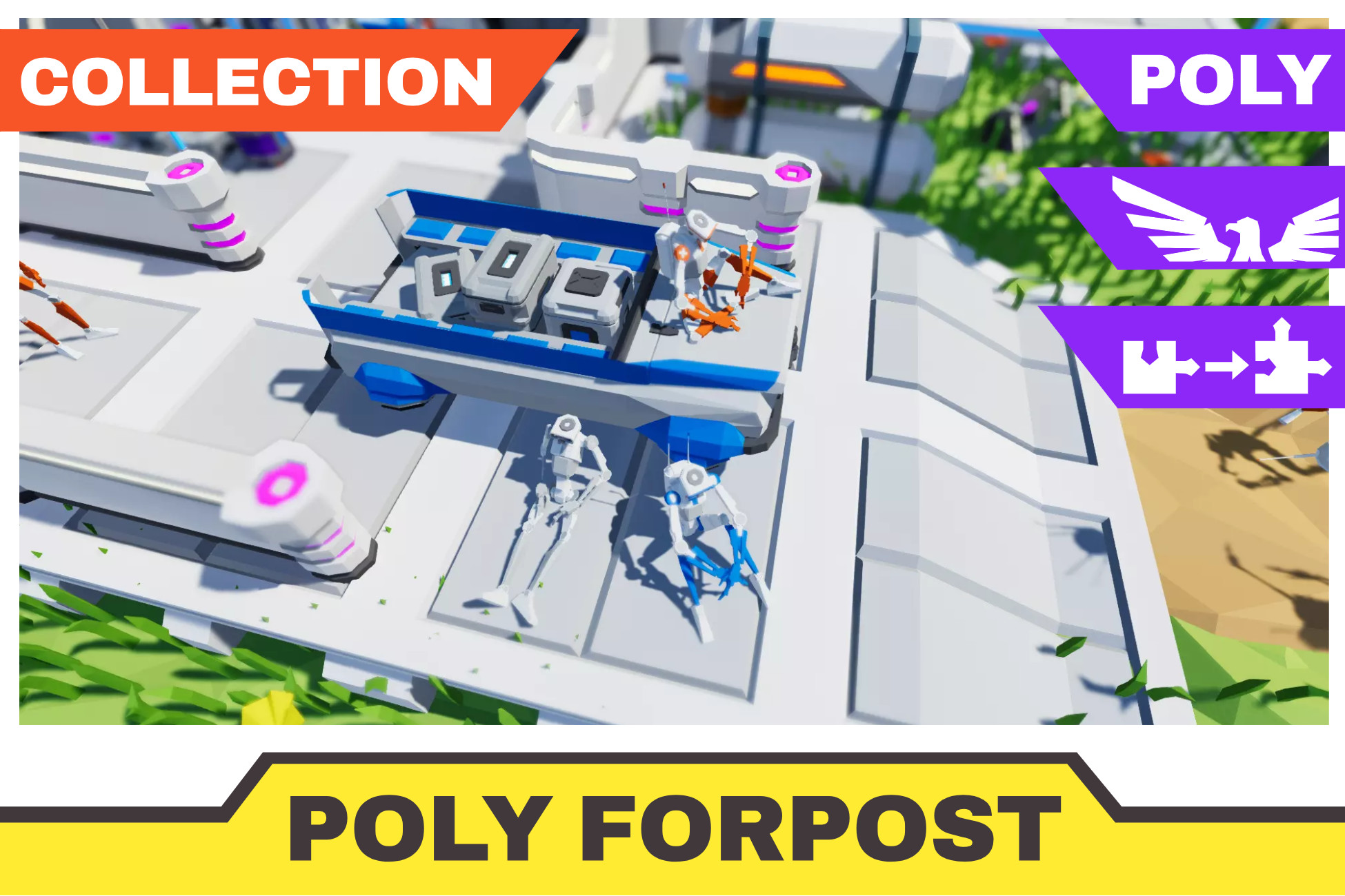 POLY FORPOST | 3D Environments | Unity Asset Store