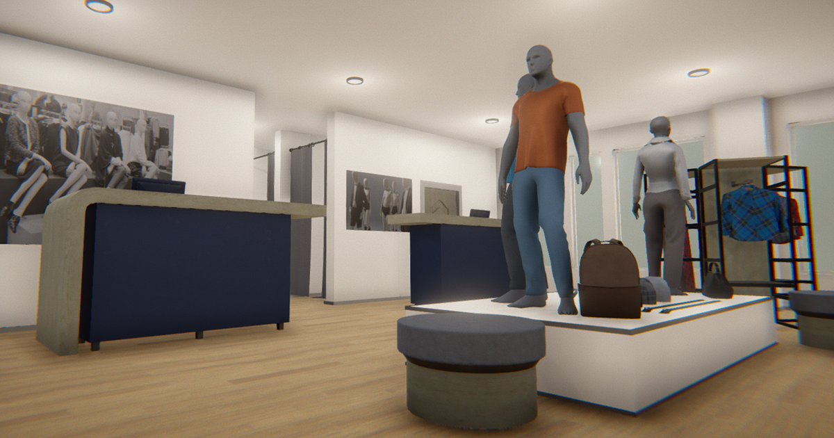 Fashion shop - interior and props | 3D Interior | Unity Asset Store