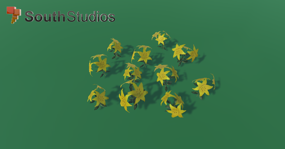 LowPoly Flower A08 | 3D Flowers | Unity Asset Store