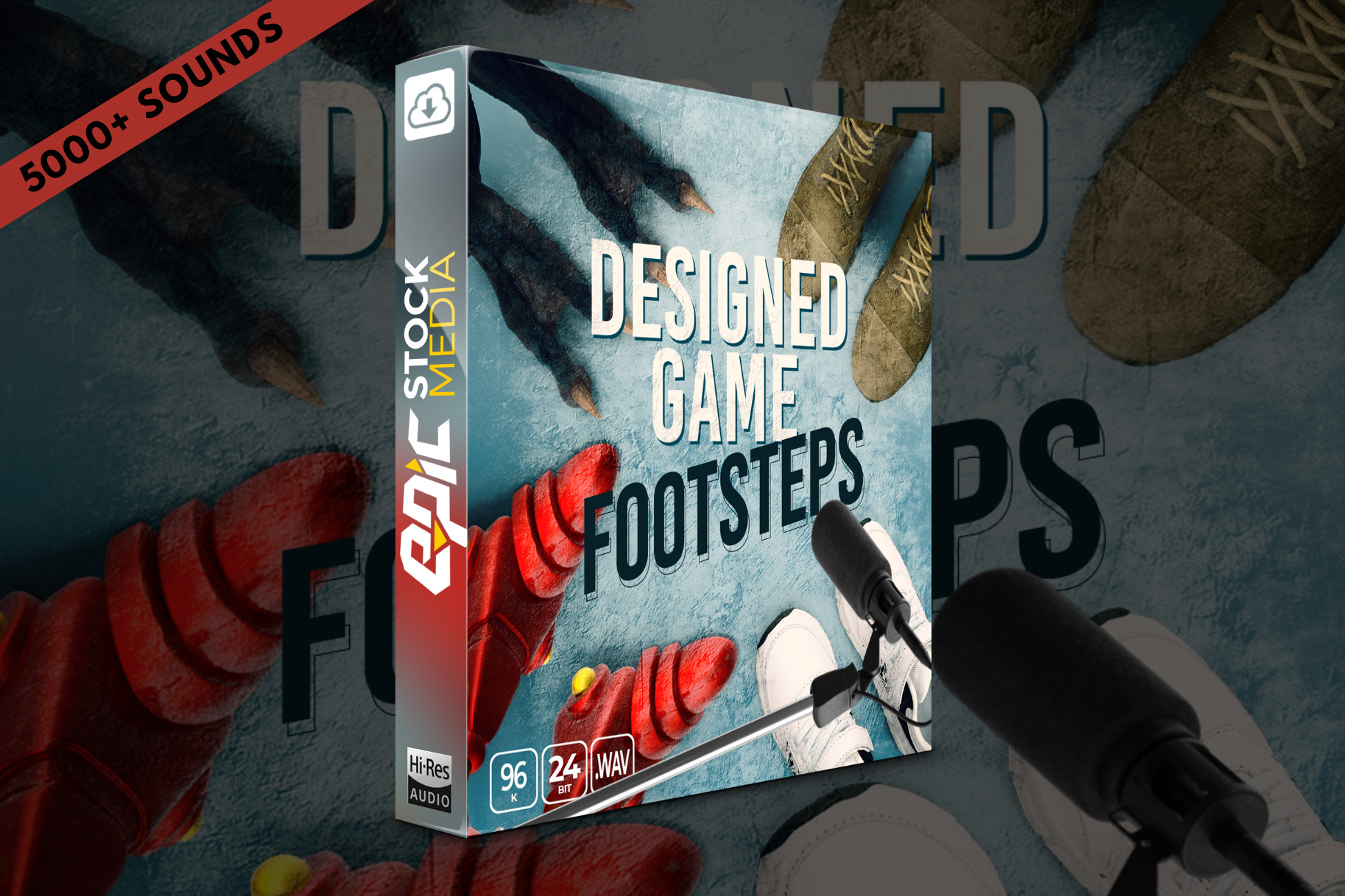 Designed Game Footsteps | Foley Sound FX | Unity Asset Store