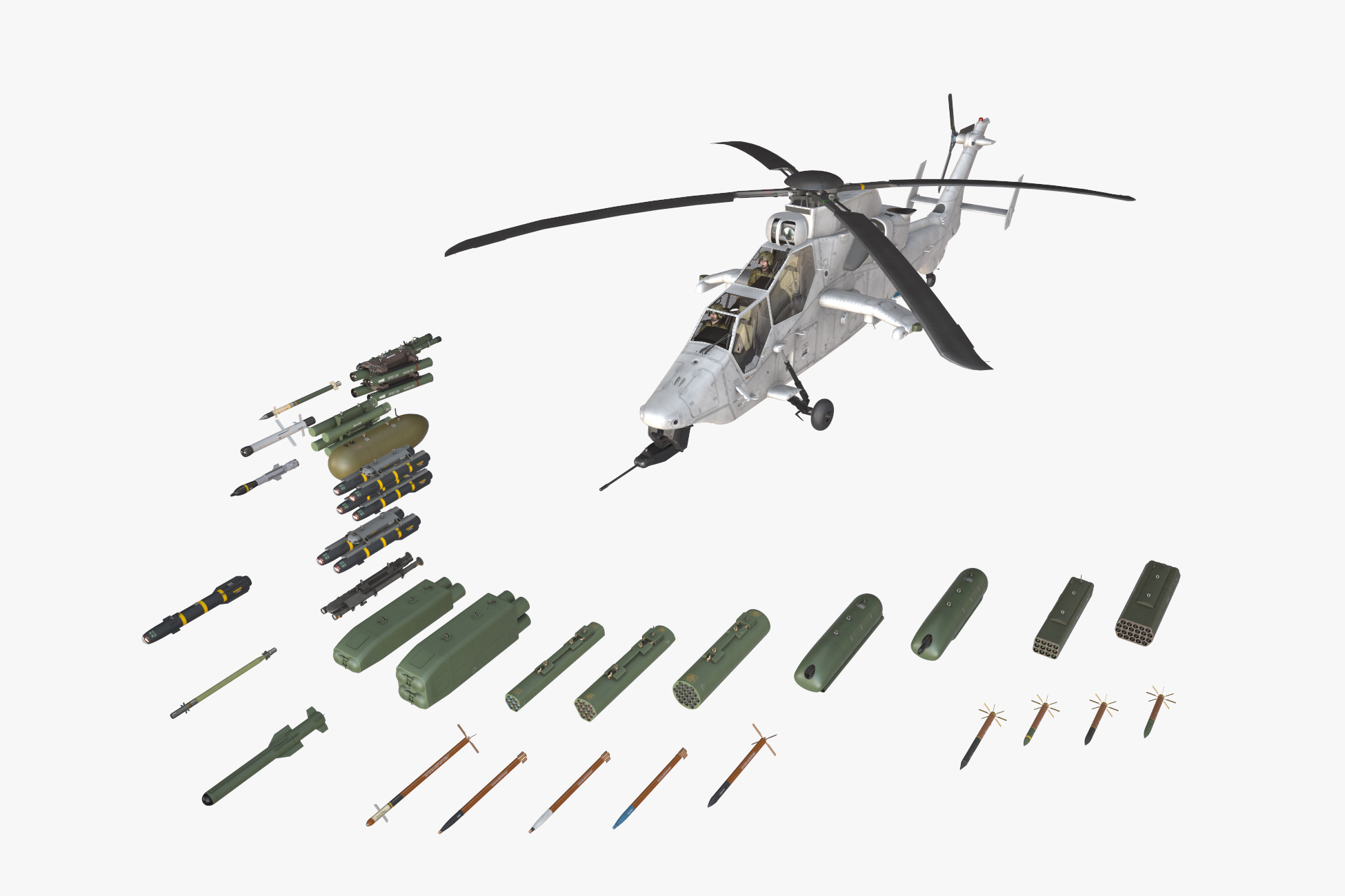 EC-665 HAD Blank Static | 3D Air | Unity Asset Store