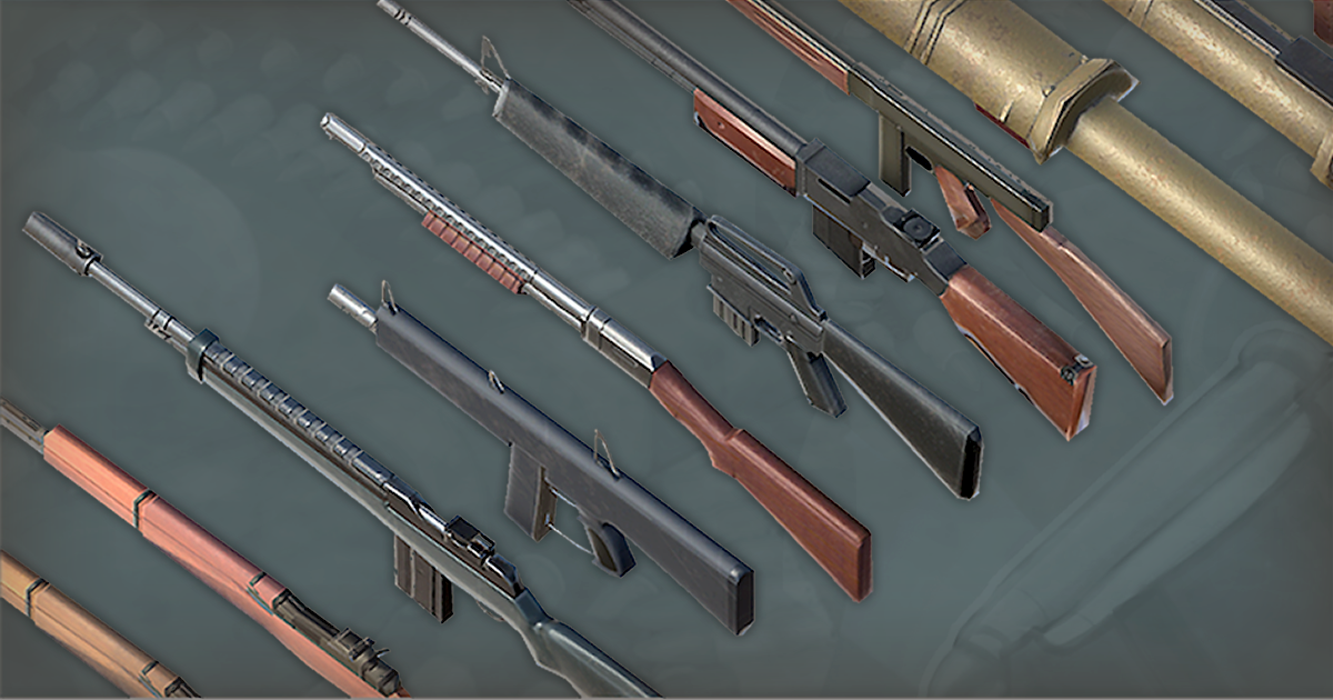 GreatGuns Westpack | 3D Guns | Unity Asset Store
