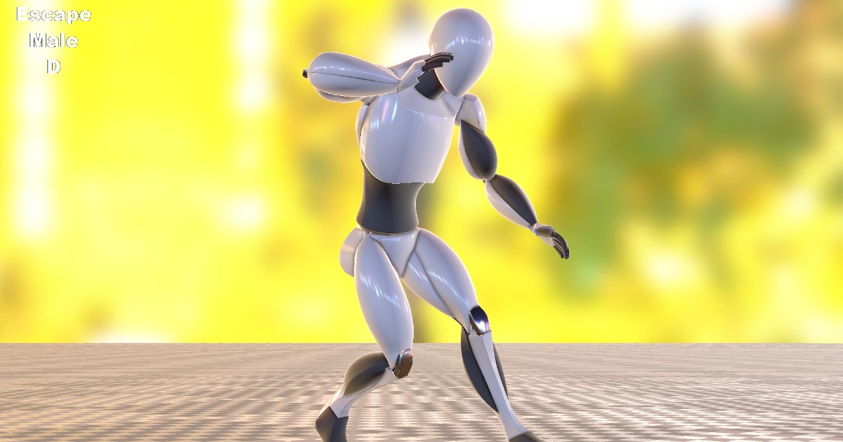 AA Chased Escape Animations Package | 3D Animations | Unity Asset Store