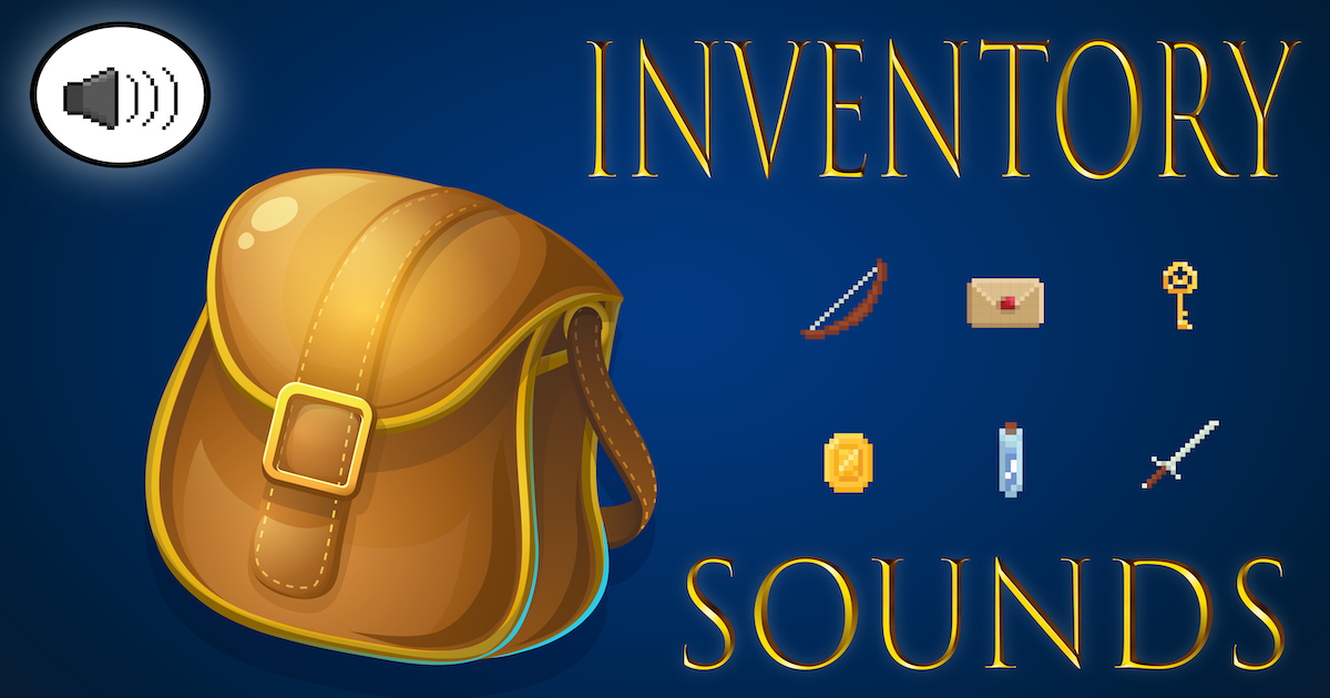 Inventory Sounds - Volume 01 | Foley Sound FX | Unity Asset Store