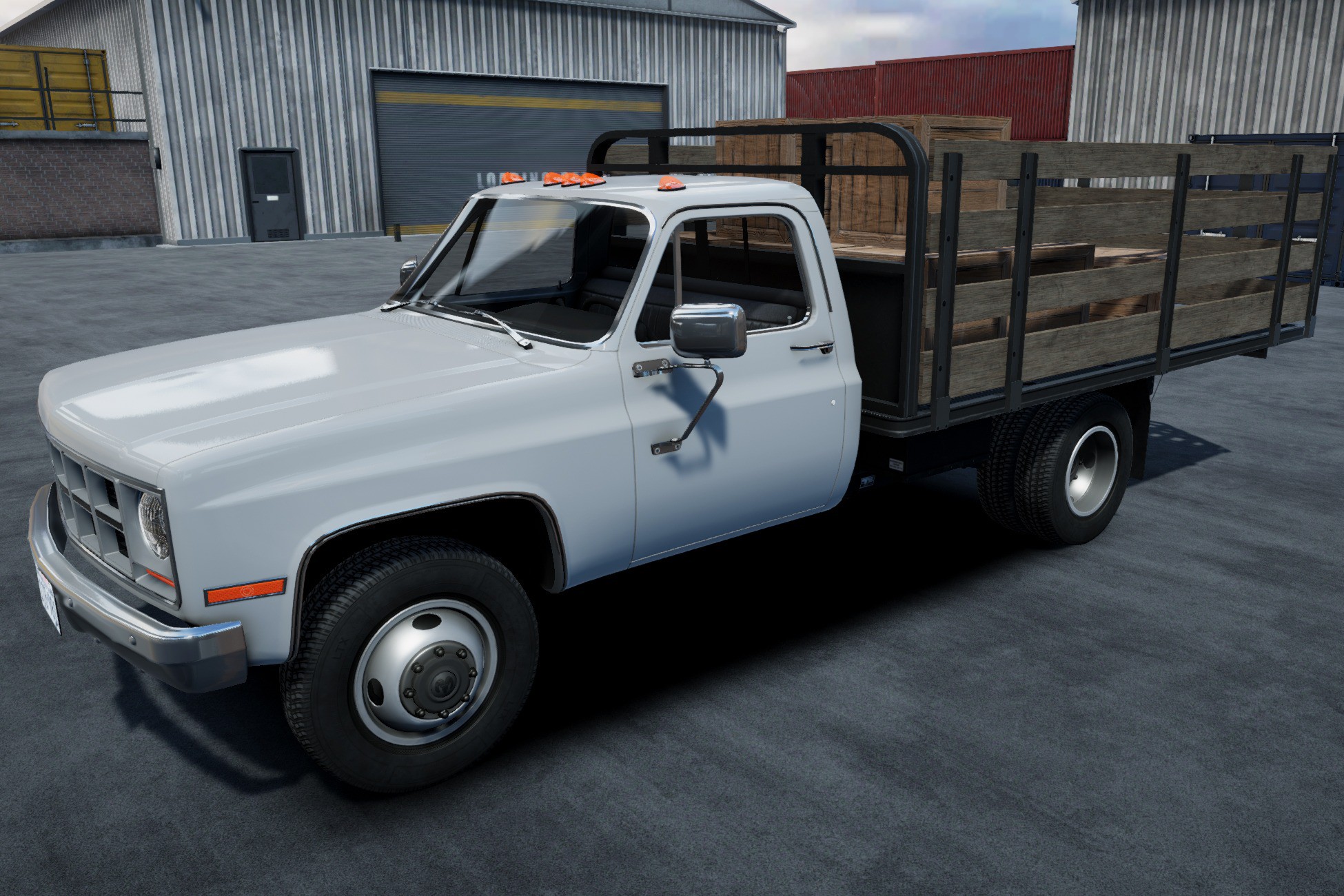 Stack farmer pickup truck by Perfectvertexstudio