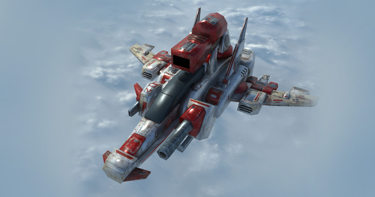 Spaceship Fighter IB | 3D Space | Unity Asset Store