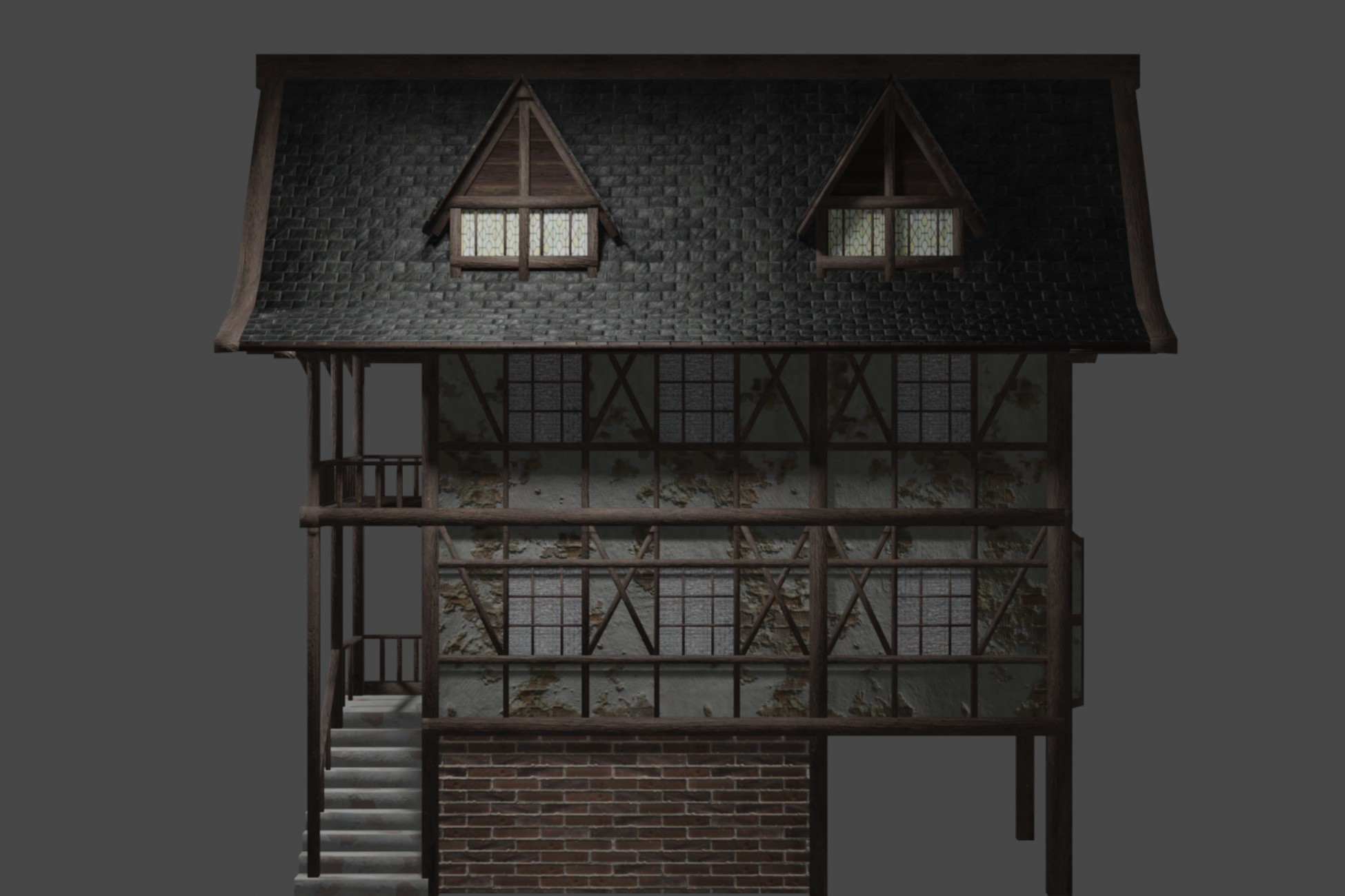 Old-Medieval-House | 3D Industrial | Unity Asset Store