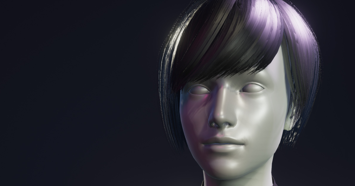 Saya Hair Female from Tafi | 3D Clothing | Unity Asset Store