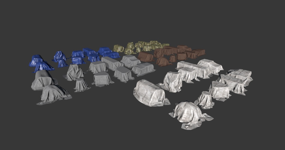 Tarped | 3D Props | Unity Asset Store