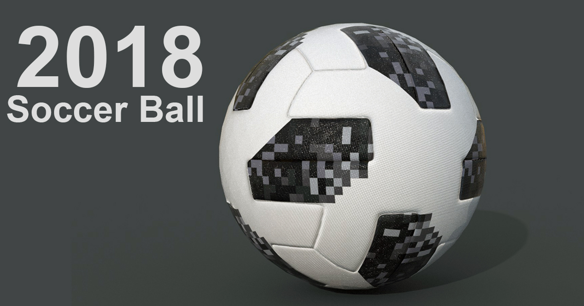 Football Ball 2018 | 3D Props | Unity Asset Store