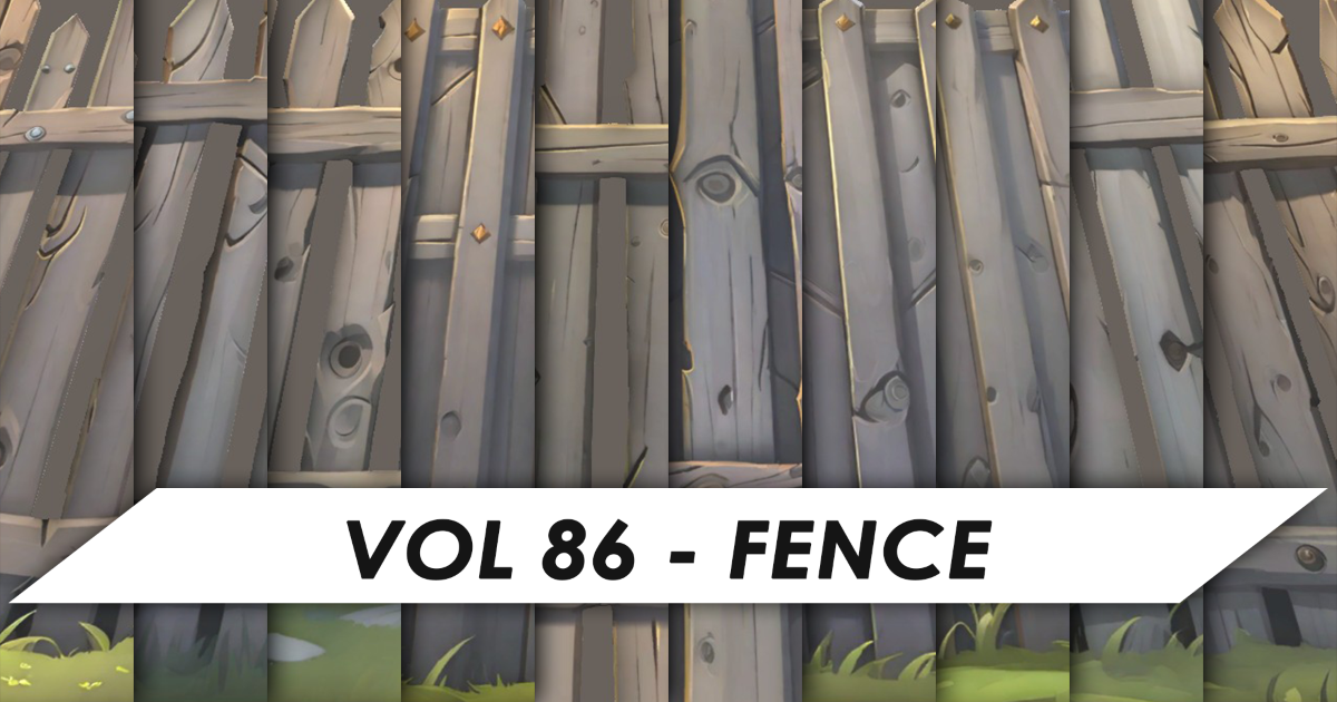 Stylized Textures - Vol 86 - Fence | 2D 材质与材料 | Unity Asset Store