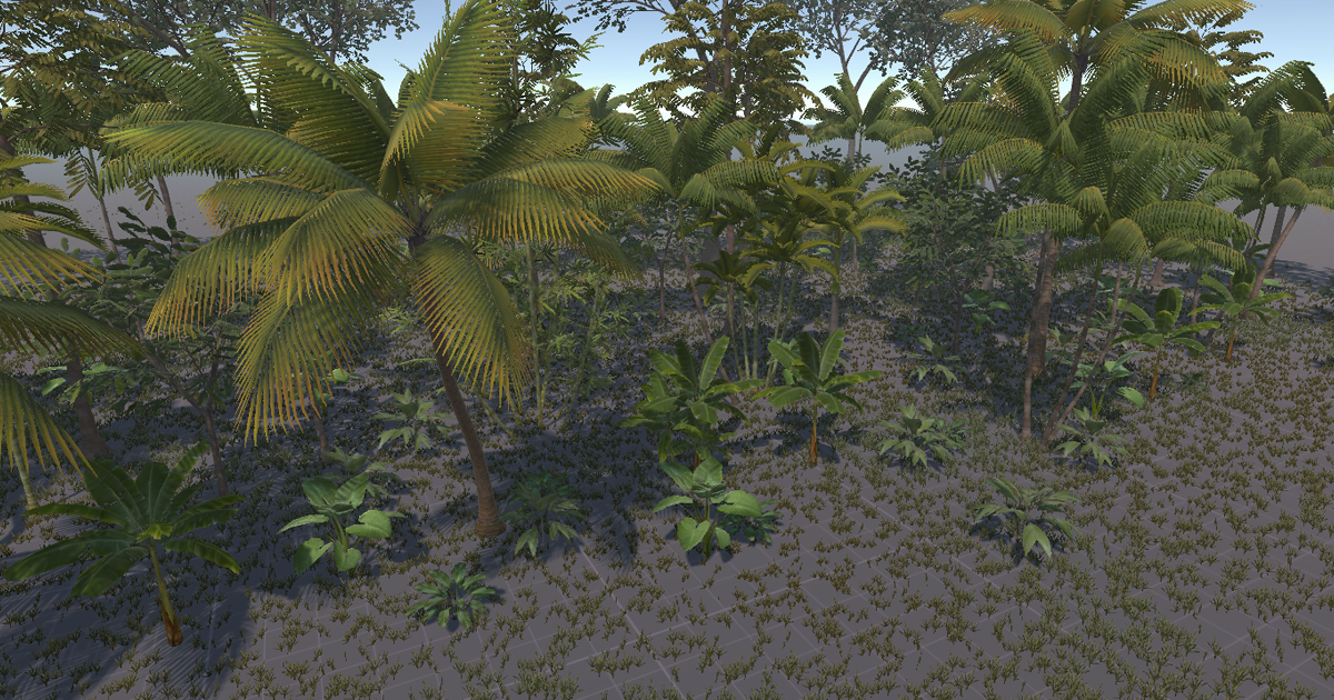 Tropical Trees - Low poly | 3D Trees | Unity Asset Store