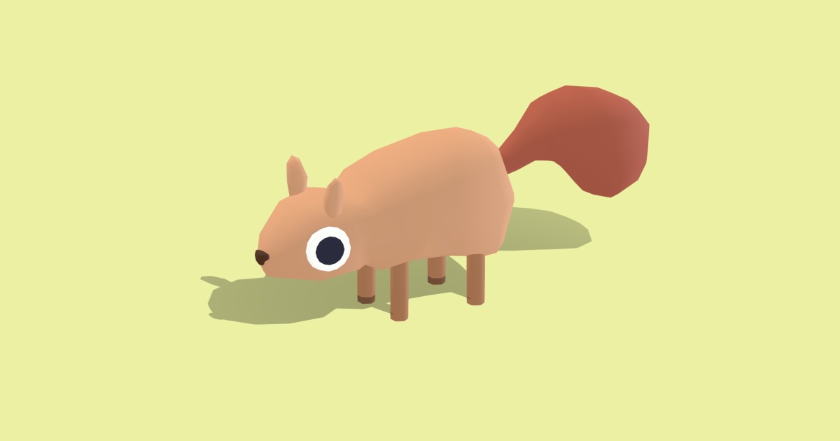 Squirrel - Quirky Series | Characters | Unity Asset Store