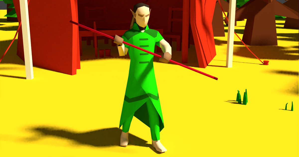 Staff Wielding: LowPoly | 3D Animations | Unity Asset Store