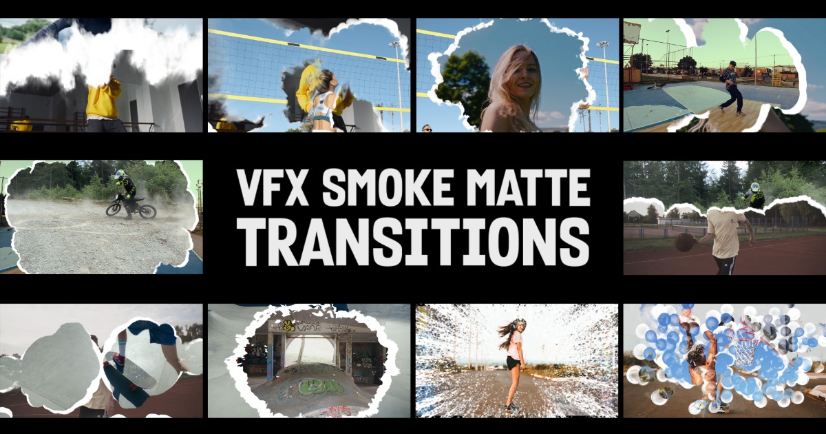 VFX Smoke Matte Transitions (01.05.23) | 2D Textures & Materials ...