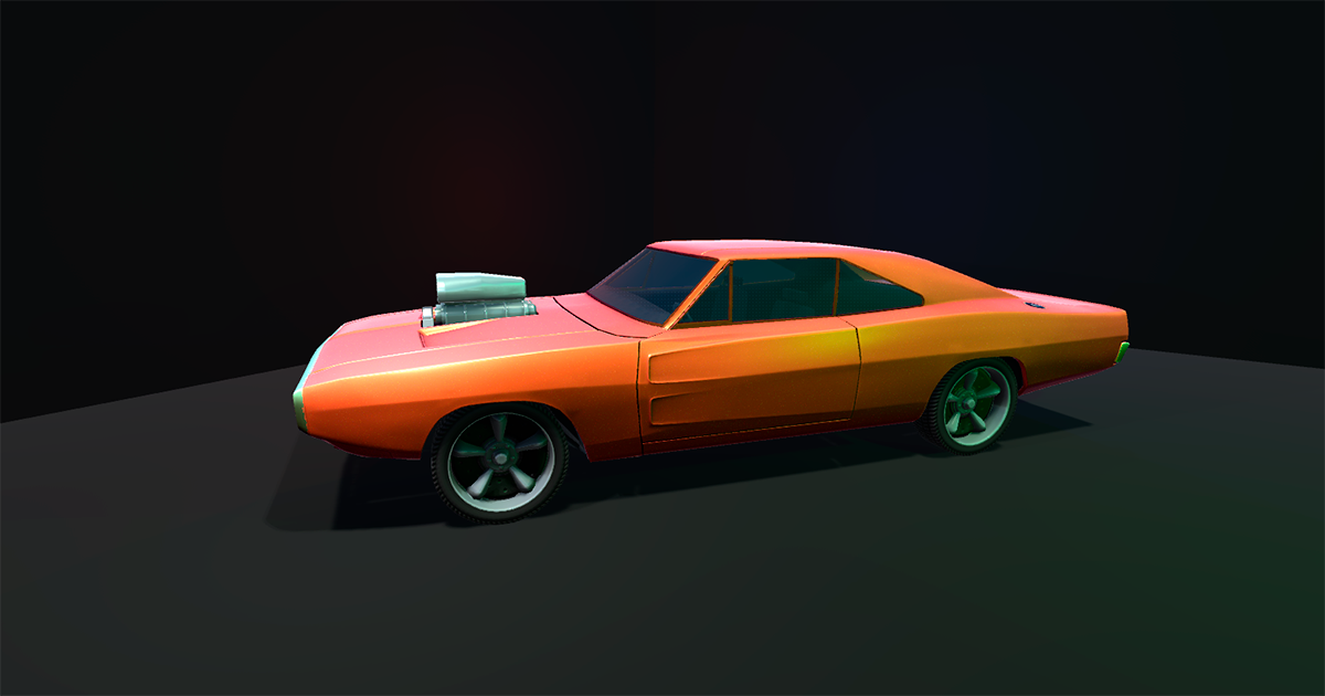 Car paintwork shader + lowpoly model car | VFX Shaders | Unity Asset Store