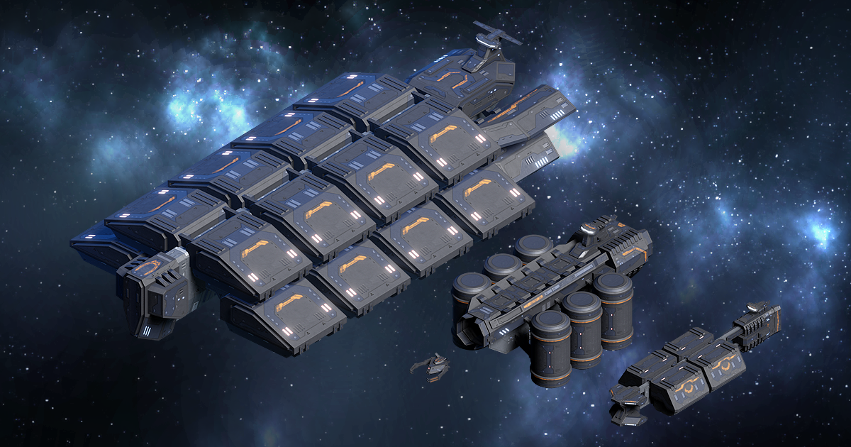 Spaceship Civilian Ship Collection III | 3D 우주 | Unity Asset Store