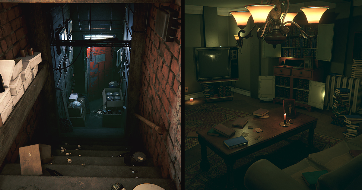 Horror Rooms HDRP - Combo | 3D Urban | Unity Asset Store