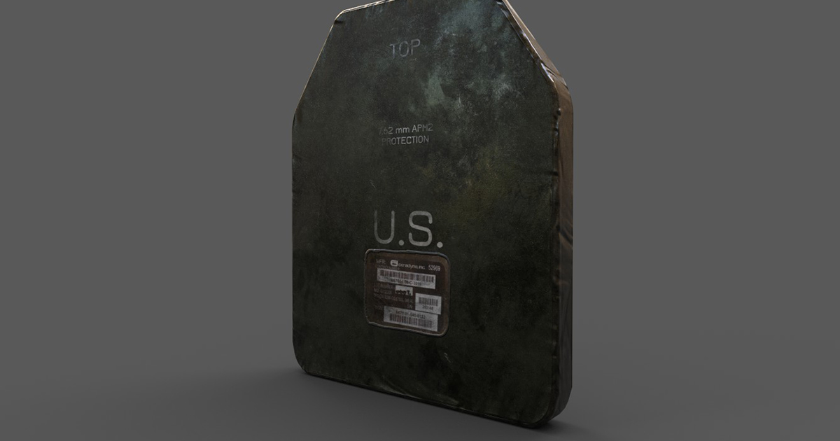 SAPI Body Plate (Game-Ready) | 3D Props | Unity Asset Store