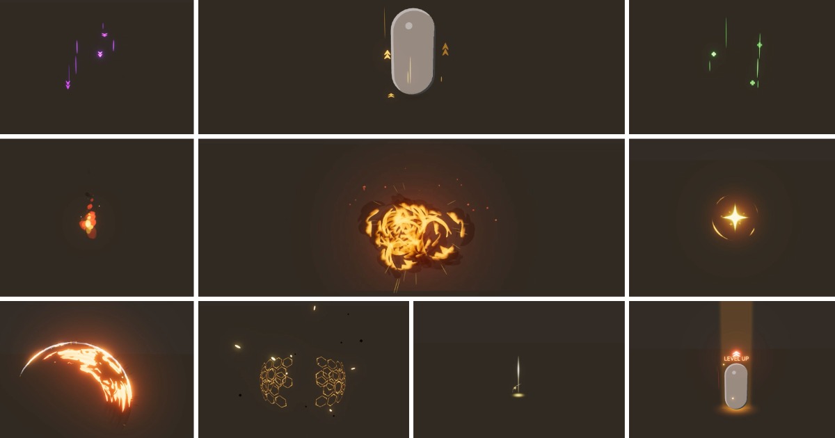 VFX Starter Pack(URP) | VFX Particles | Unity Asset Store