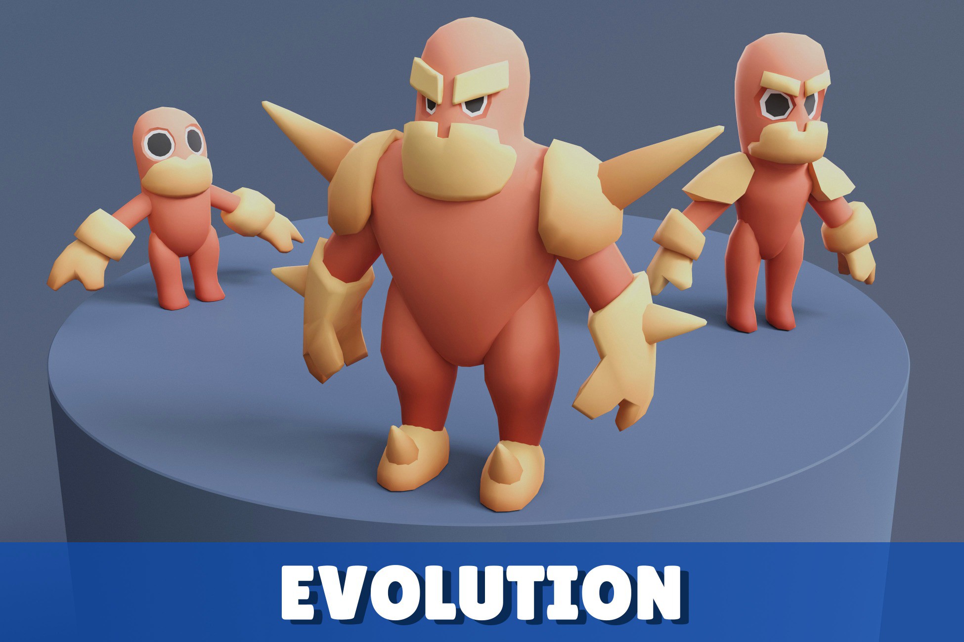 Cartoon Characters - Monkeydong Warriors | 3D Creatures | Unity Asset Store