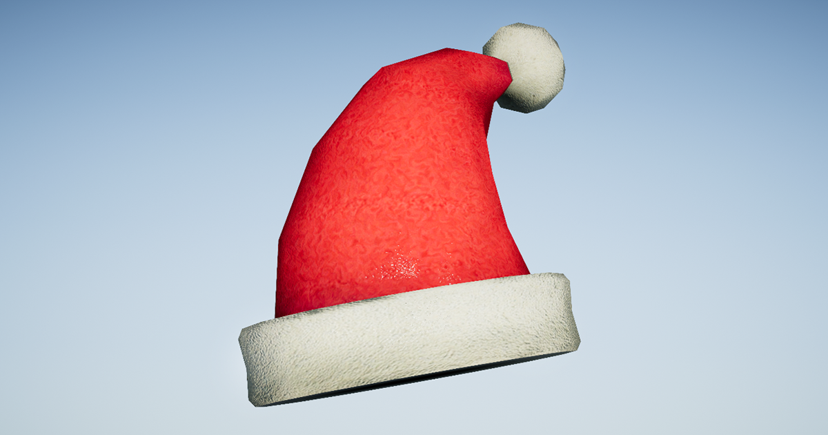 Ultimate Hat: Santa | 3D Clothing | Unity Asset Store