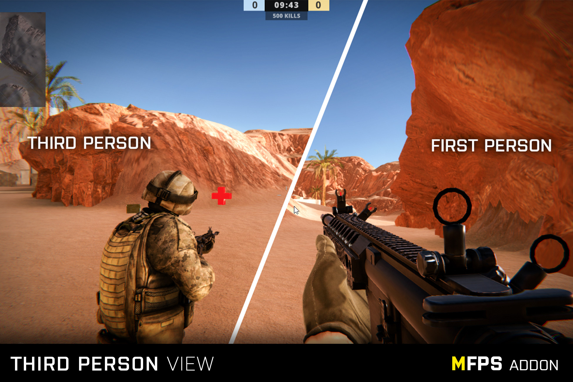 Third Person View - MFPS Addon | Systems | Unity Asset Store