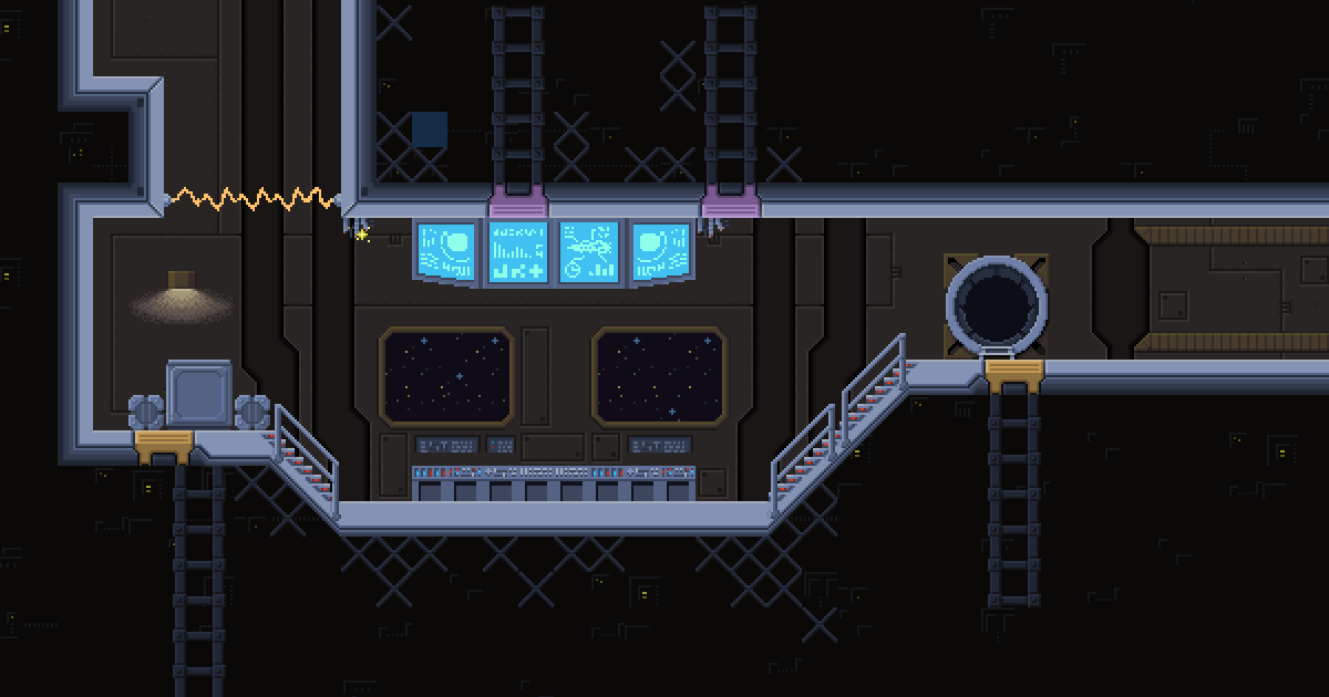 2D Pixel Spacecraft Tileset | 2D Environments | Unity Asset Store