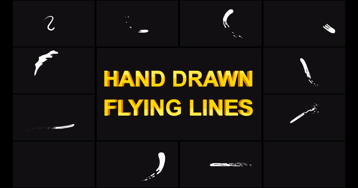 Hand Drawn Flying Lines | VFX | Unity Asset Store
