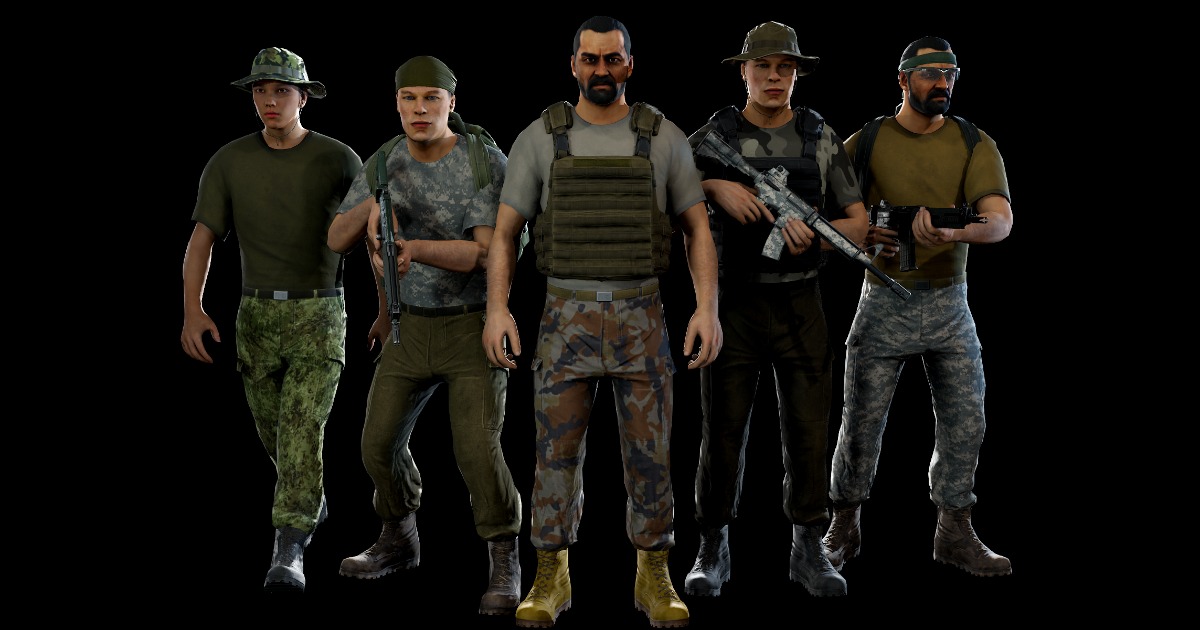 Rebel | 3D Characters | Unity Asset Store