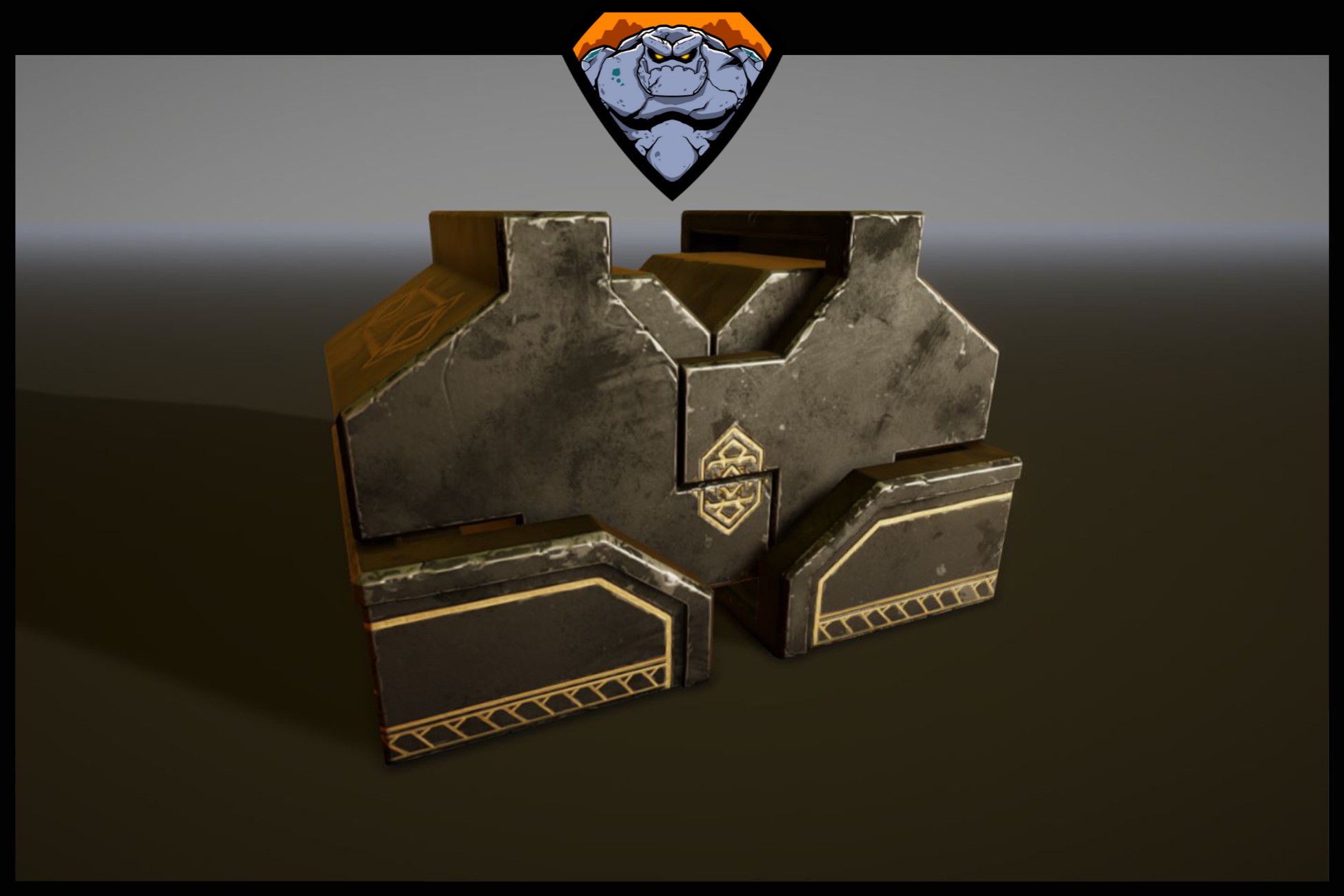 Dwarven Loot Chest | 3D Furniture | Unity Asset Store