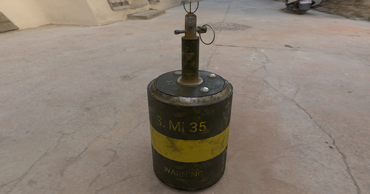 S-Mine 35 (Game-Ready) | 3D Guns | Unity Asset Store
