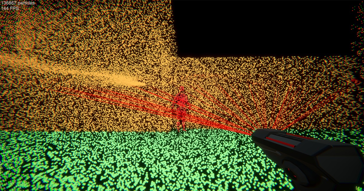 LiDAR project ( Horror and Exploration Games ) | VFX Particles | Unity Asset Store