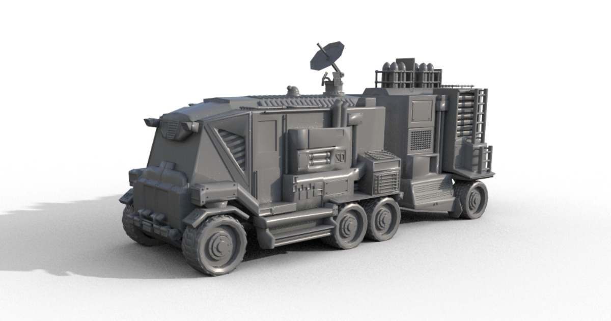 Armed Truck | 3D Props | Unity Asset Store