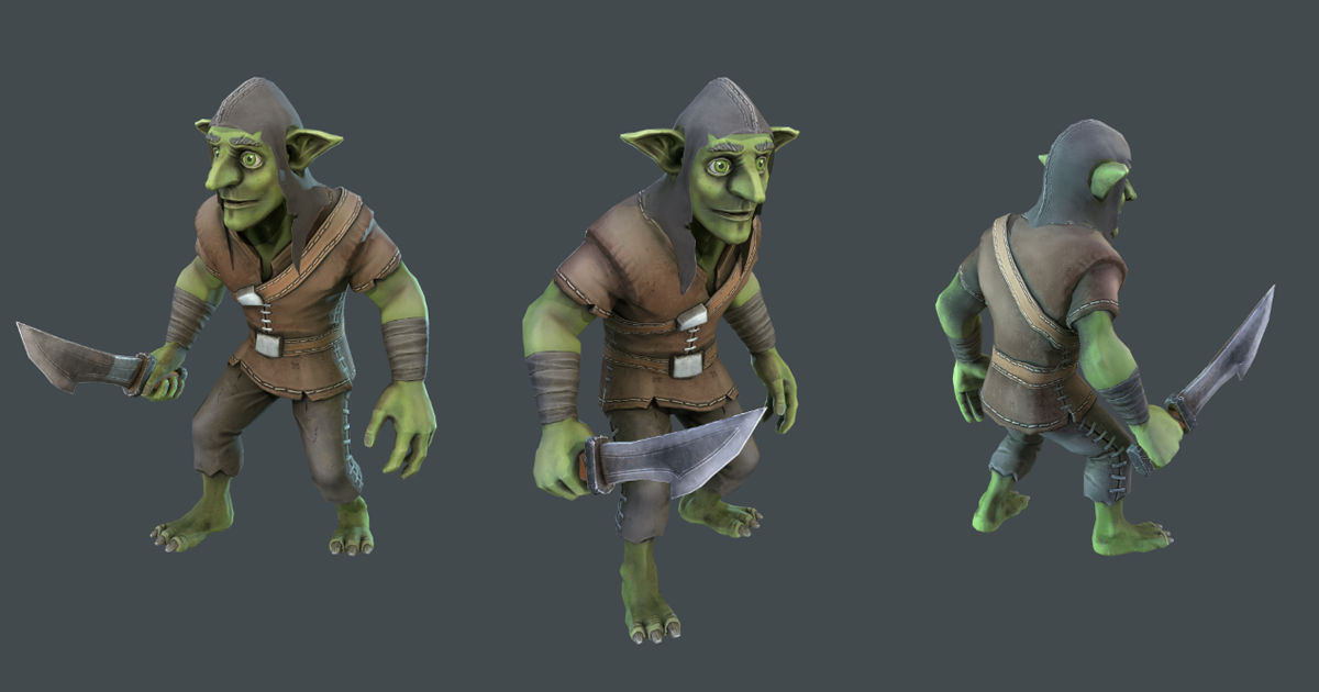 Stylized Goblin, animated | 3D Characters | Unity Asset Store