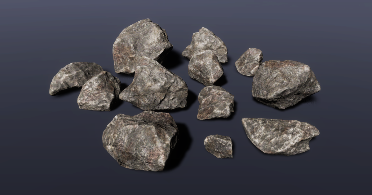 Rock and Stone Multi-pack (HDRP, URP, +) | 3D Landscapes | Unity Asset ...