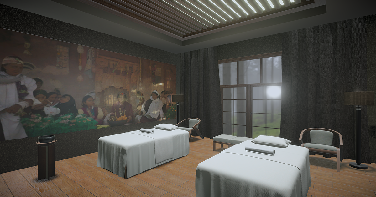 Spa - massage salon with pool | 3D Environments | Unity Asset Store