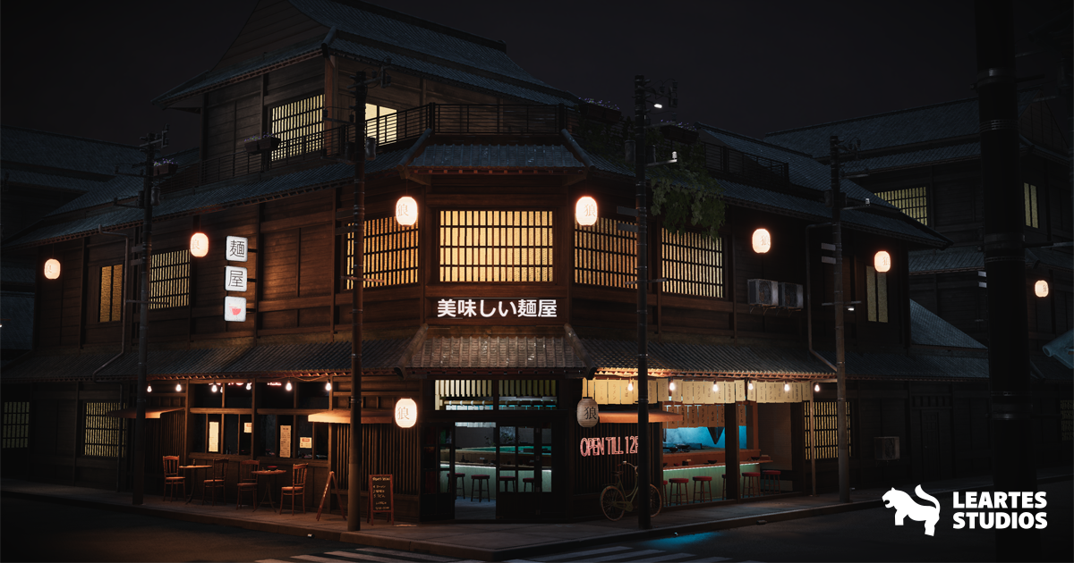 Ramen Restaurant Environment | 3D Environments | Unity Asset Store