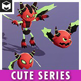 Devil Bat Hell Evolution Pack Cute Series