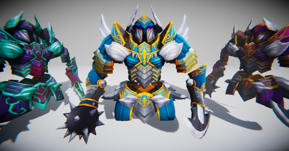 DEVIL ARMOR (3 SKINS) | Characters | Unity Asset Store