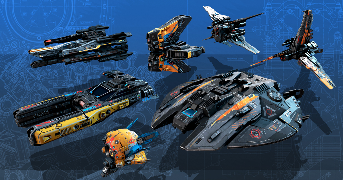 Light Spaceships #02 | 3D Space | Unity Asset Store