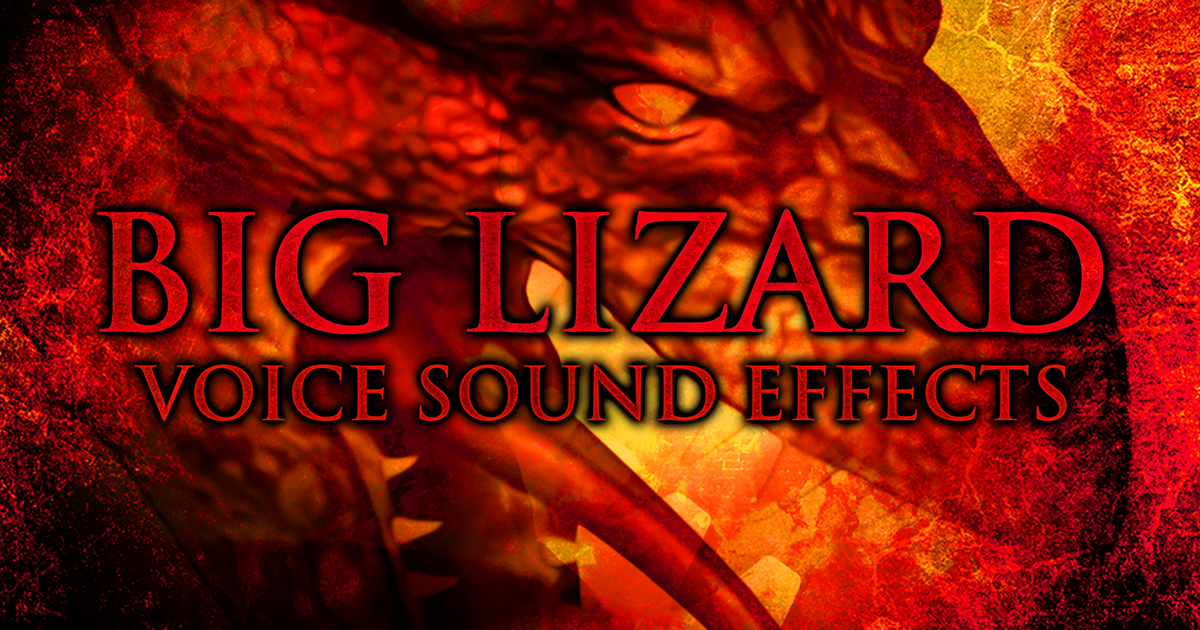 Big Lizard - Voice Sound Effects | 生物 音效 | Unity Asset Store